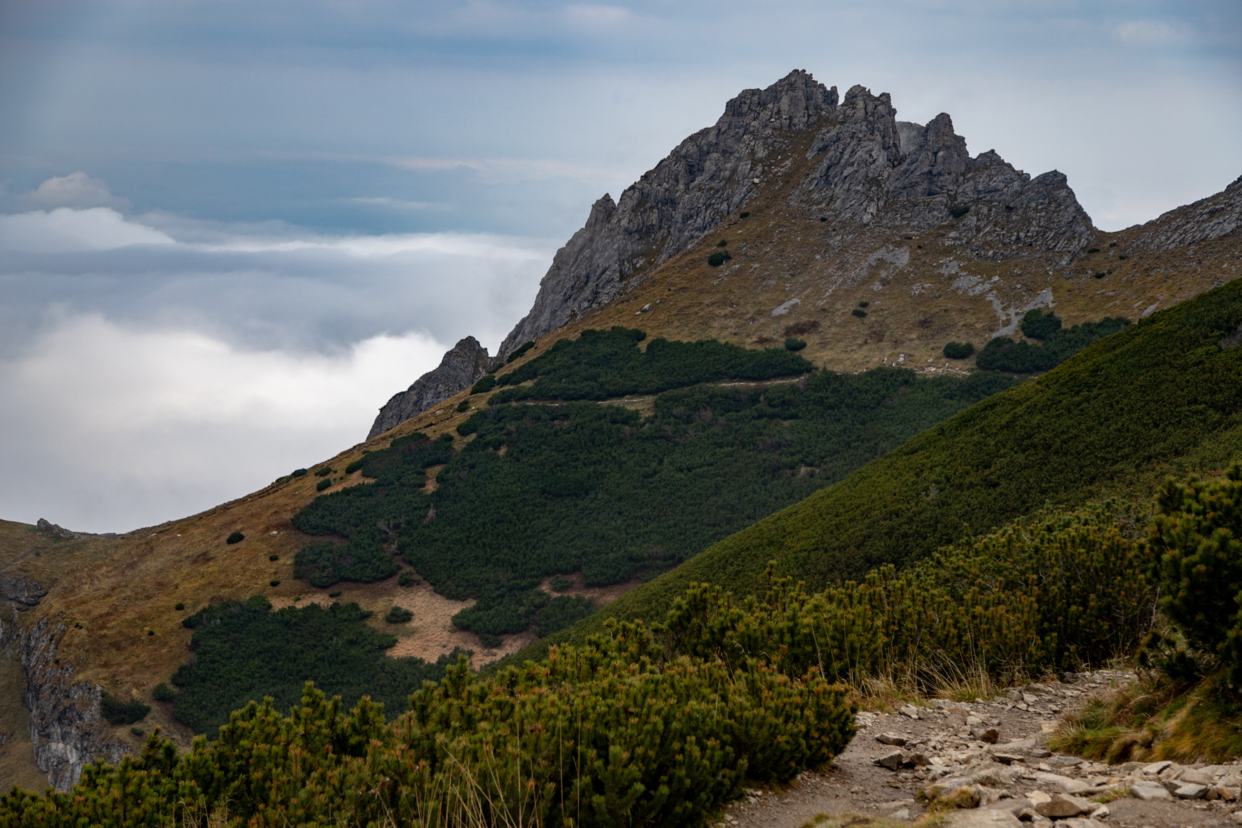 Giewont and Kasprowsky Wierch In The Polish Tatra Mountains | Hiking ...