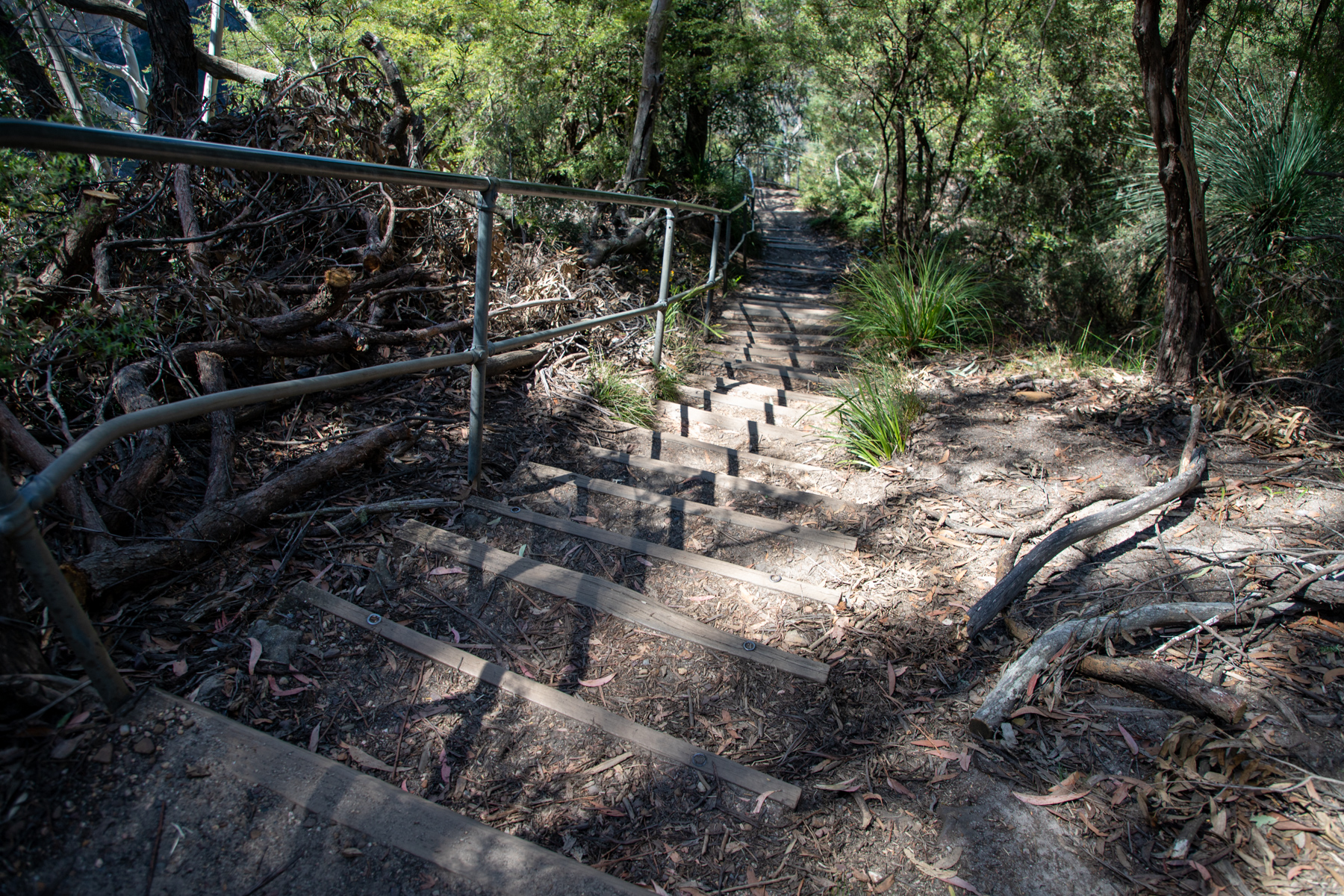 Descending the Furber Steps in the Blue Mountains | Hiking the World