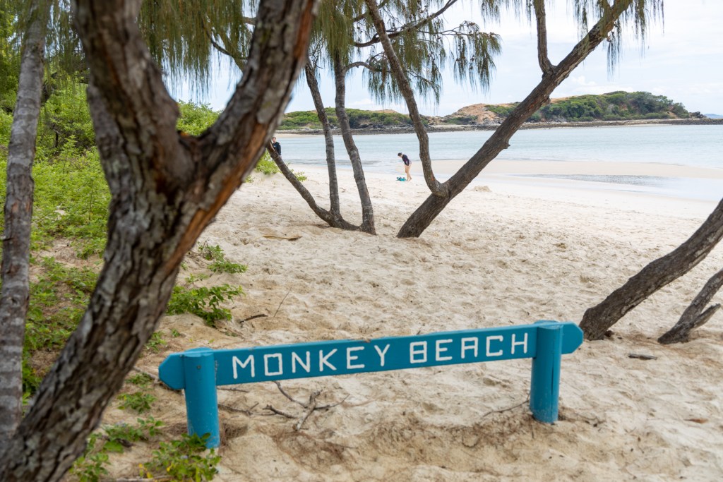 Monkey Beach - a popular snorkelling beach on Great Keppel | Hiking the ...