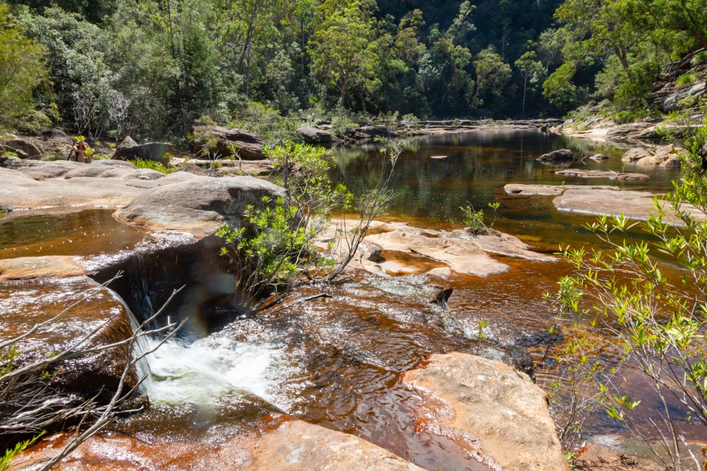 Pisgah Rock Swimming Hole on Erskine Creek - a secluded Blue Mountains ...