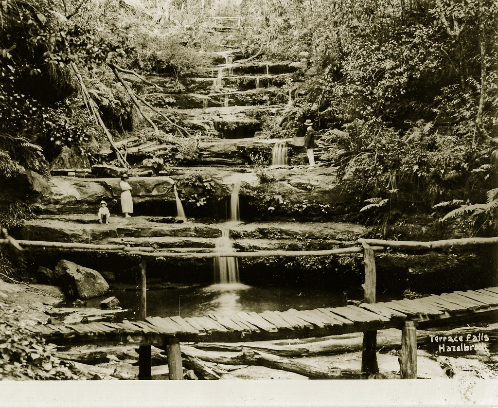 Terrace Falls - one of the most spectacular Hazelbrook waterfalls ...