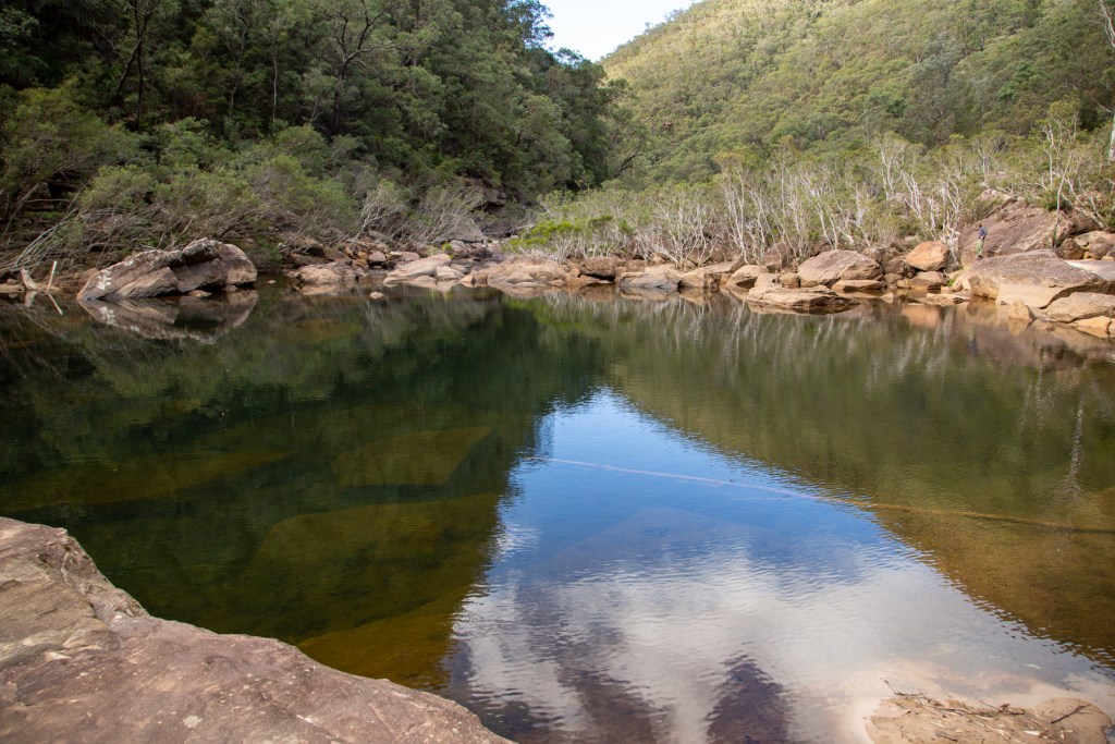 Grose River from Faulconbridge Ridge - a deep swimming hole | Hiking ...