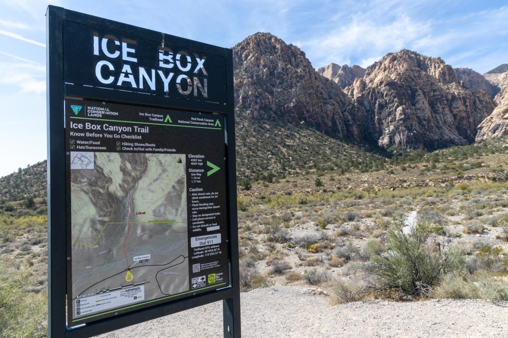 Exploring the shady Ice Box Canyon in Red Rock Canyon | Hiking the World
