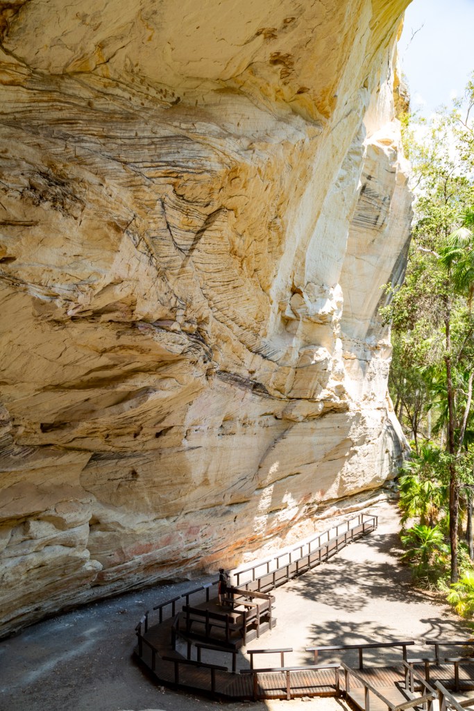 Carnarvon Gorge Cathedral Cave rock art site | Hiking the World