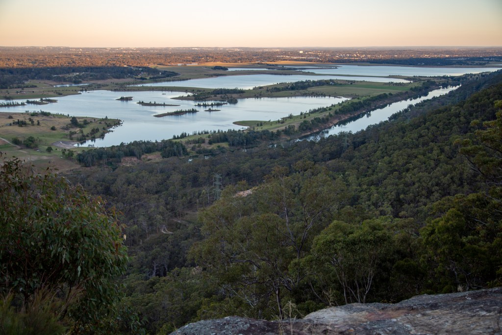 Hawkesbury Lookout Trig - Nepean River and city views | Hiking the World