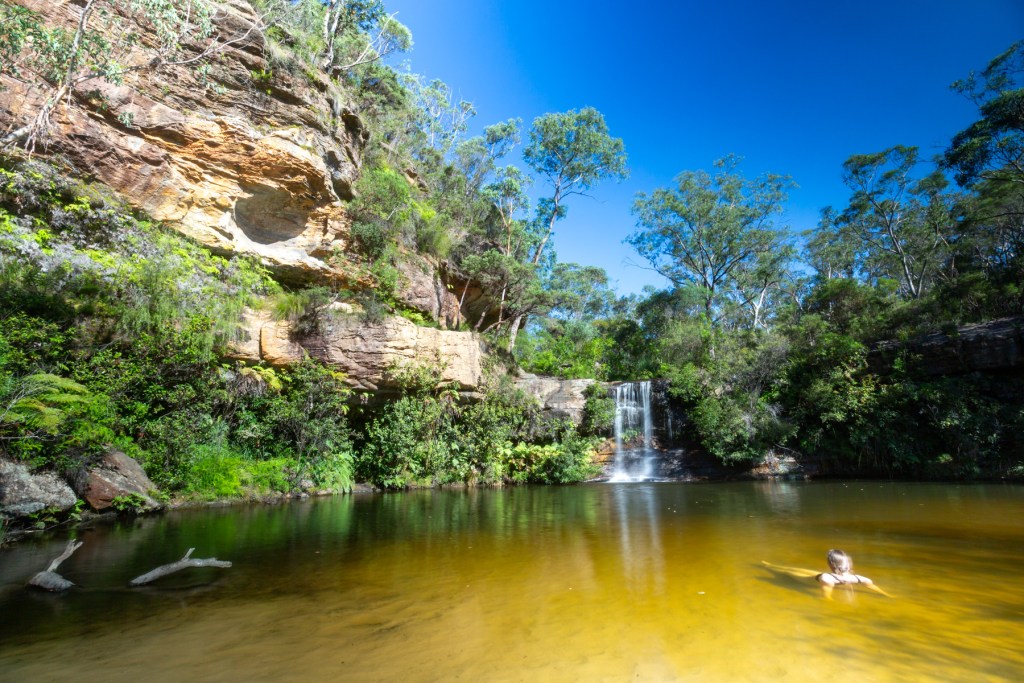 Paradise Pool - a stunning Blue Mountains swimming hole | Hiking the World