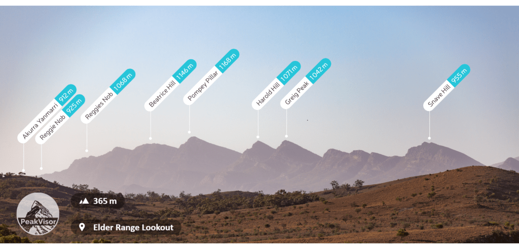 Elder Range Lookout along Flinders Ranges Way | Hiking the World