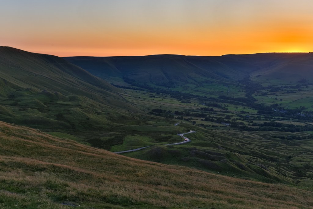 Mam Tor - a popular sunset trig point in the Peak District | Hiking the ...