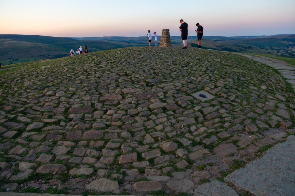 Mam Tor - a popular sunset trig point in the Peak District | Hiking the ...